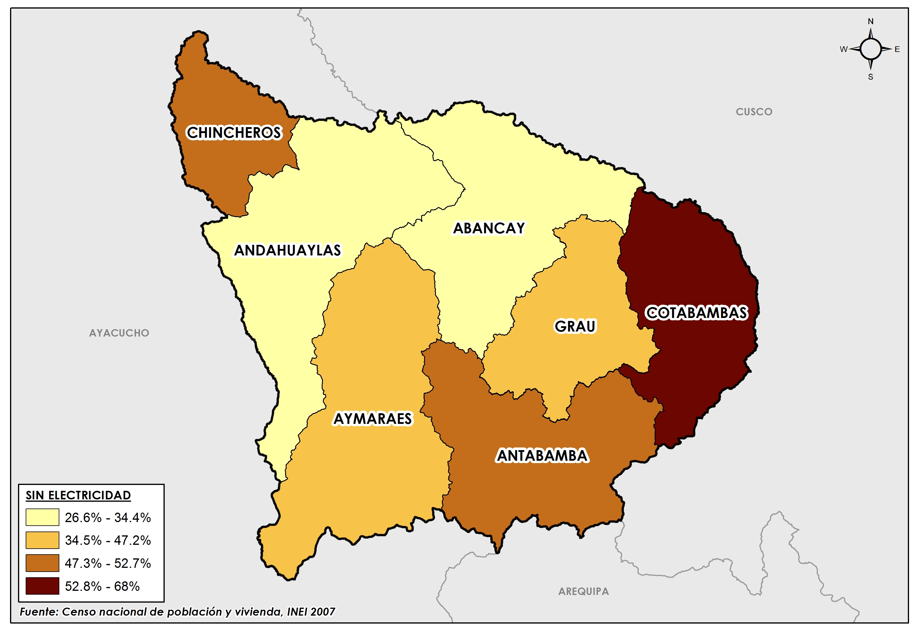Mapa de Indicadores de Apurimác