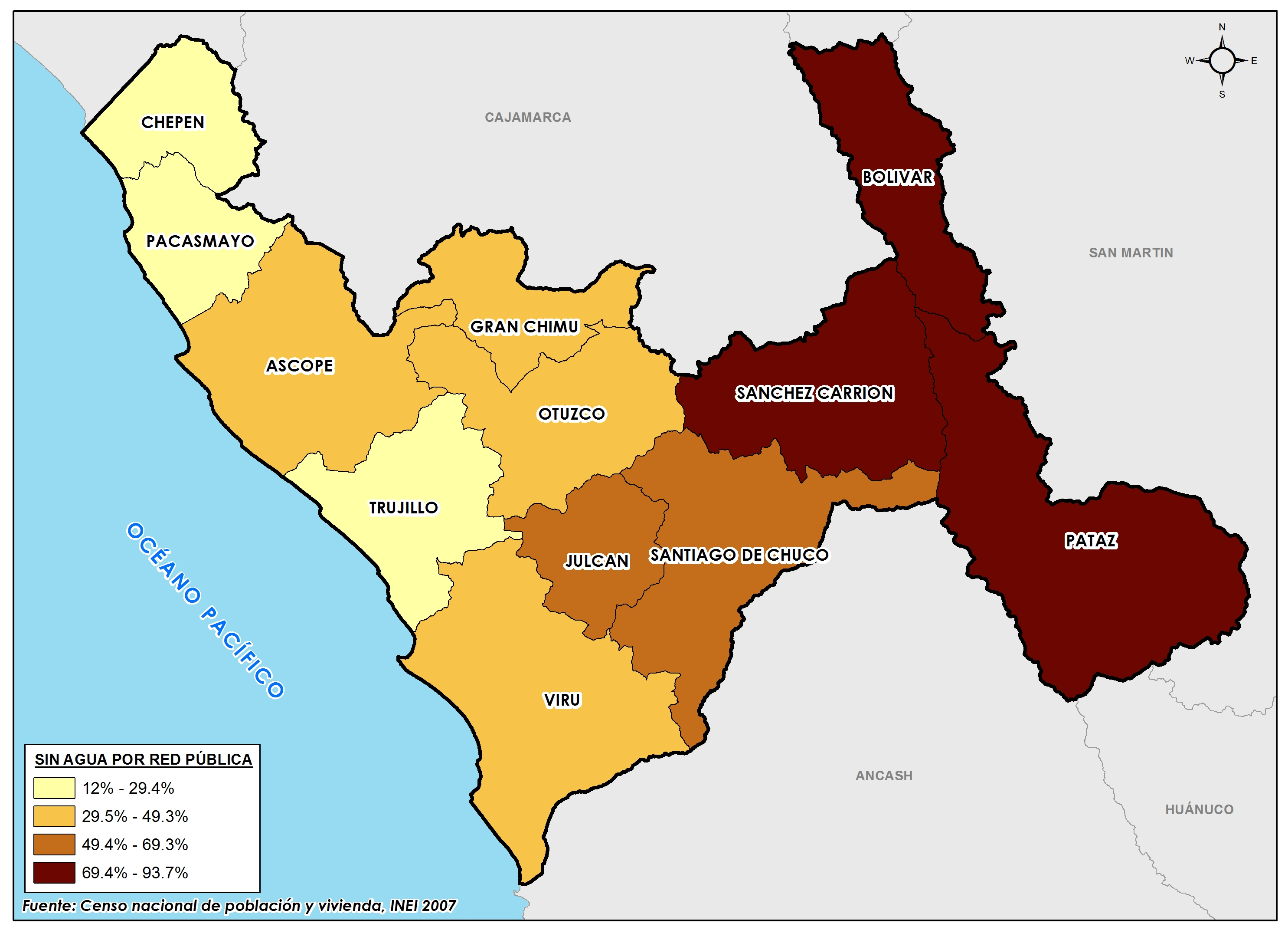 Mapa de Indicadores de La Libertad